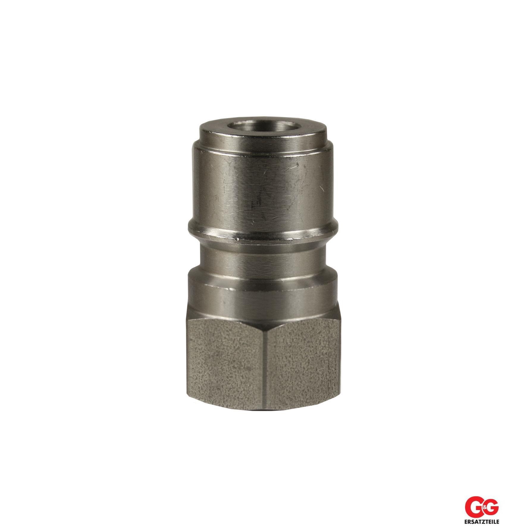 Nippel ST-45-250 1/4" IG Edelstahl hart 250 bar | High pressure quick couplings | Nipples ...