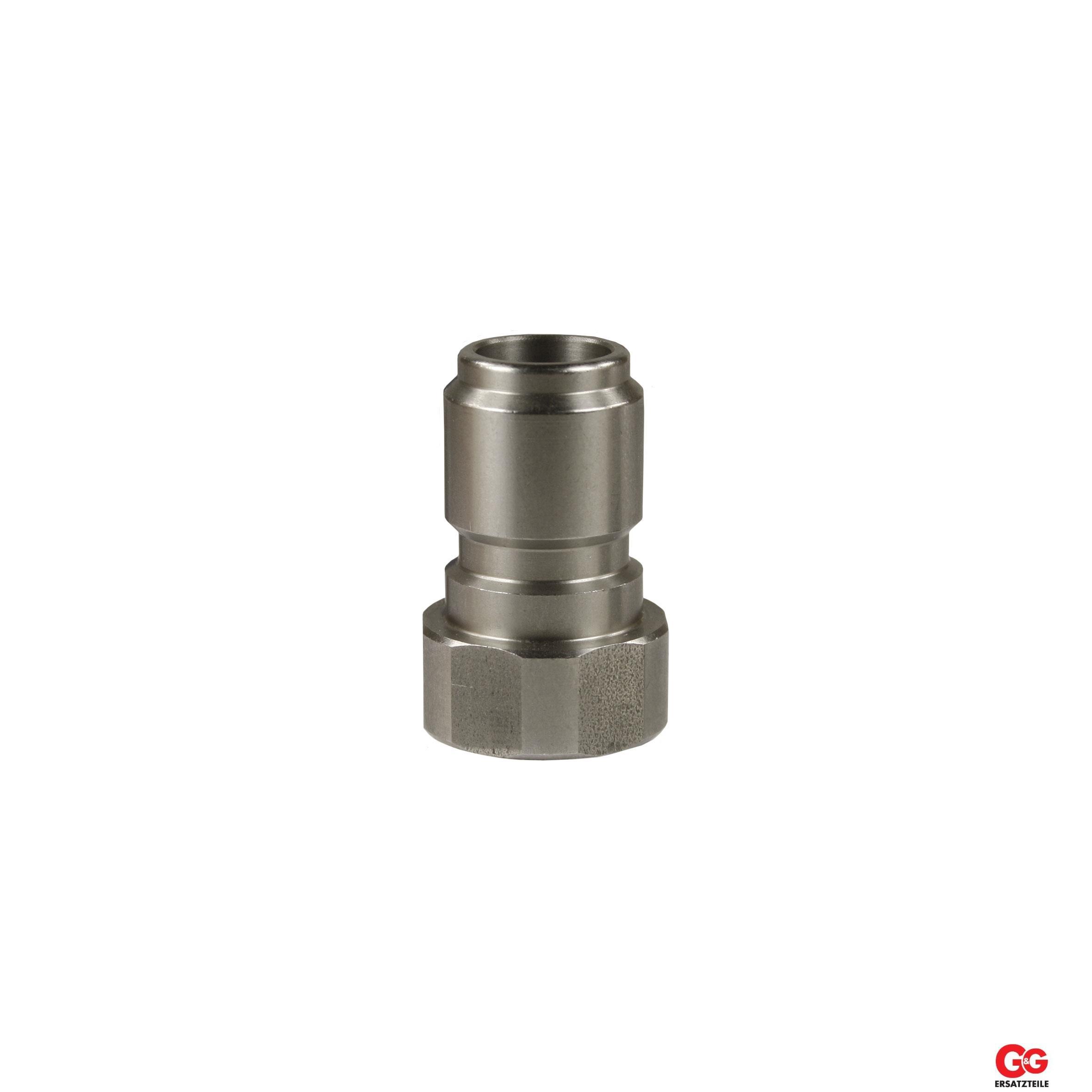 Nippel ST-3100 1/4" IG Edelstahl-weich 250 bar | High pressure quick couplings | Nipples ...